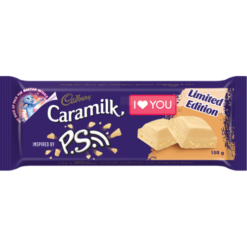 150G CADBURY P.S. CARAMILK SLAB