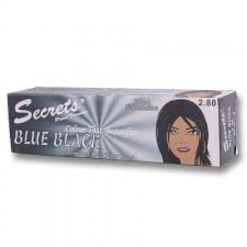 50ML SECRETS BLUE BLACK P/H/COLOUR